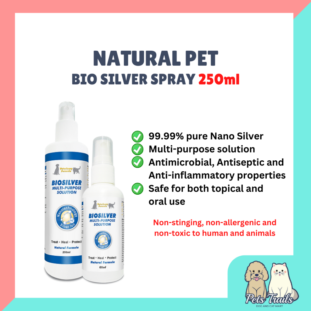 Biosilver Multi-purpose Solution Nano Silver 250ml Kills Bacteriafungi ...
