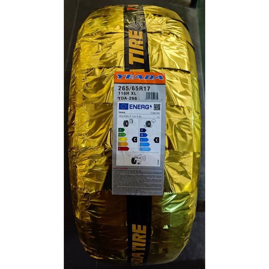 265/65R17 YEADA YDA-266 HT AND YDA-286 AT CLEARANCE STOCK TYRES ...
