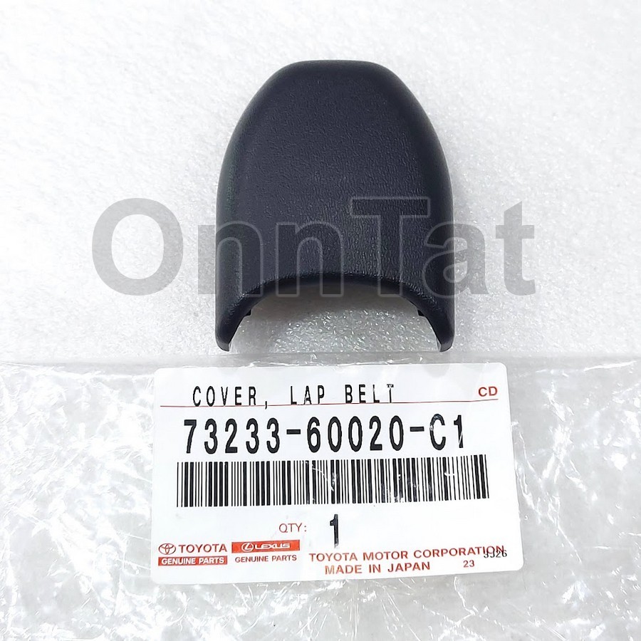 GENUINE TOYOTA LAP BELT OUTER ANCHOR COVER 73233-60020-C1 | Shopee Malaysia