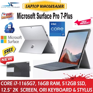Microsoft Surface Pro 7 Plus | Pro 7 | Pro 6 | Pro 5 | Pro 4 (Core i7-11 Gen, 16GB, 1TB SSD ...