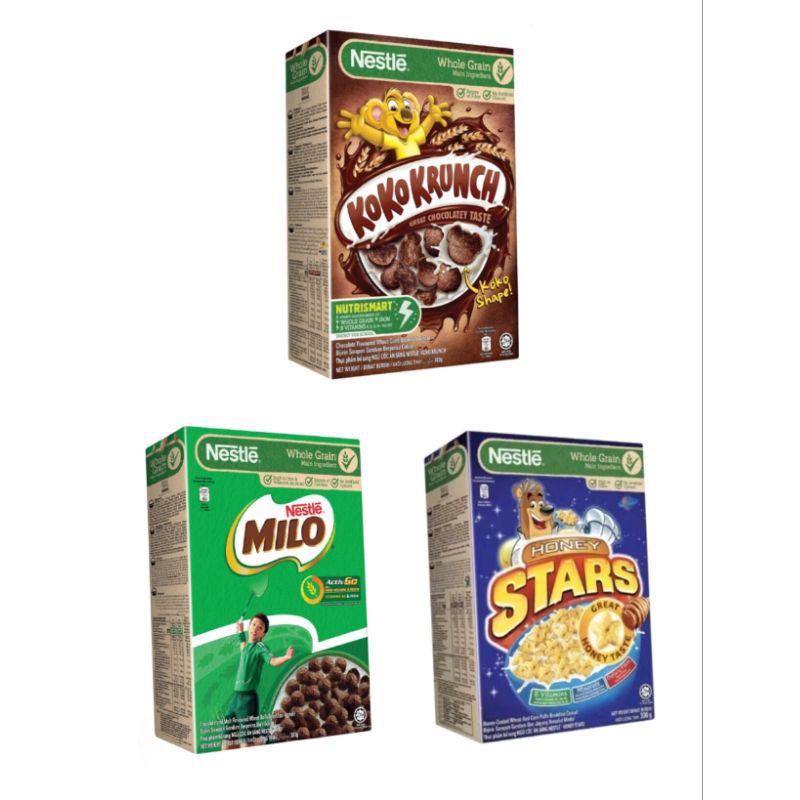 Nestle Cereal (Koko Krunch/Milo/Honey Stars) (Exp:Sep,Oct,Nov 2024 ...