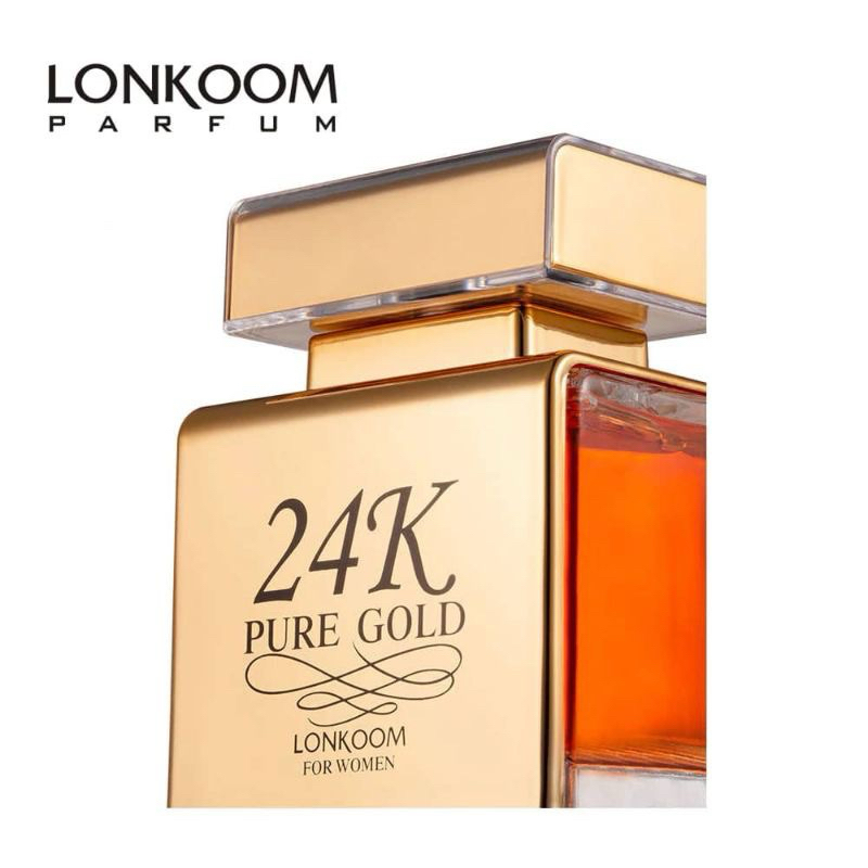 HOT SALE 24K Pure Gold Perfume Floral fragrance for women-100ml ...