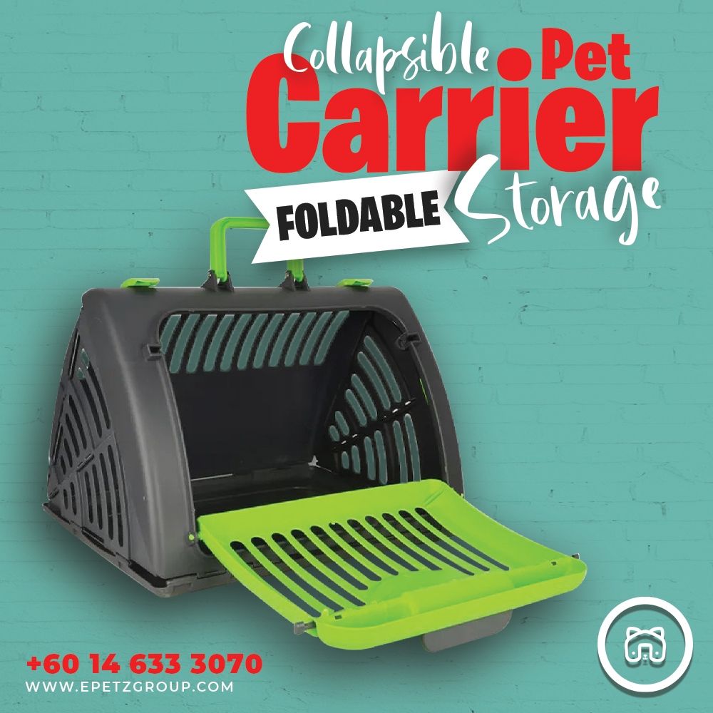 Collapsible Pet Carrier Foldable Storage / Beg Bekas Kucing / Cat Bag ...