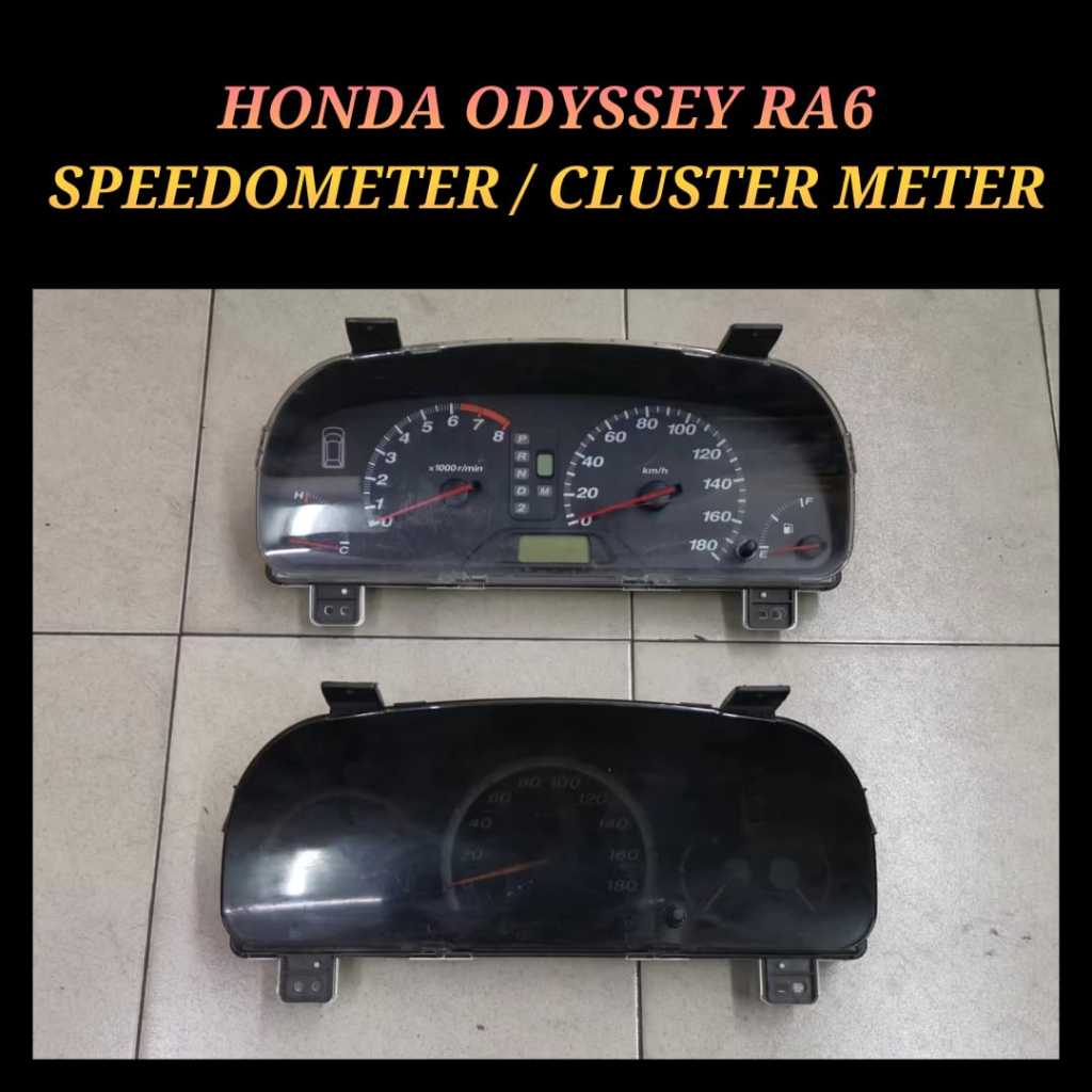 🇯🇵🇯🇵 SPEEDOMETER / CLUSTER METER HONDA ODYSSEY RA6 1999-2003 / SPEEDO ... 🇯🇵🇯🇵 SPEEDOMETER / CLUSTER METER HONDA ODYSSEY RA6 1999-2003 / SPEEDO ...