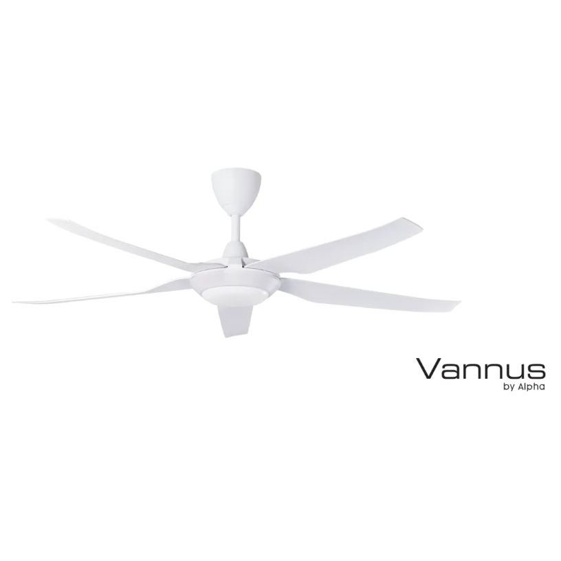 ALPHA Vannus - IRIZ LED 5B 40 Inch 56 Inch DC Motor Ceiling Fan with 5 ...