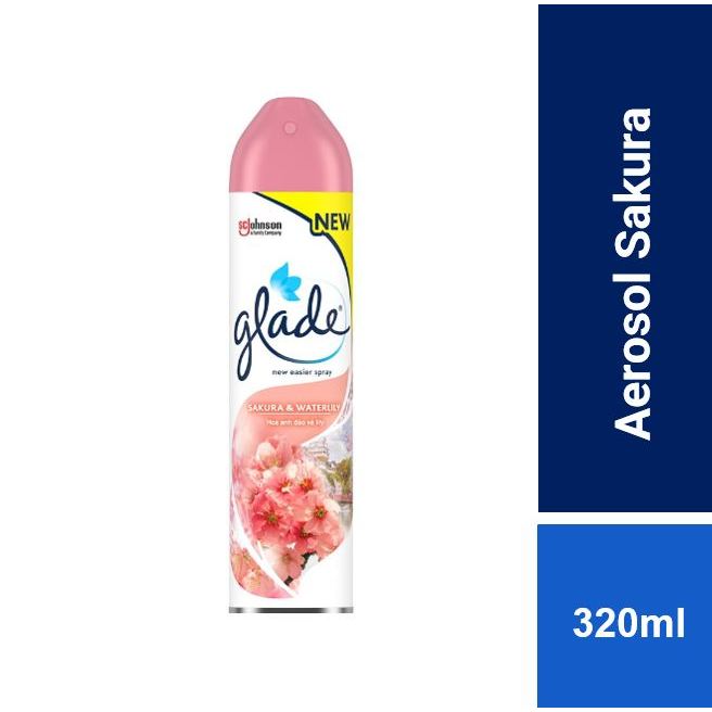 Glade Aerosol Sakura (320ml) | Shopee Malaysia