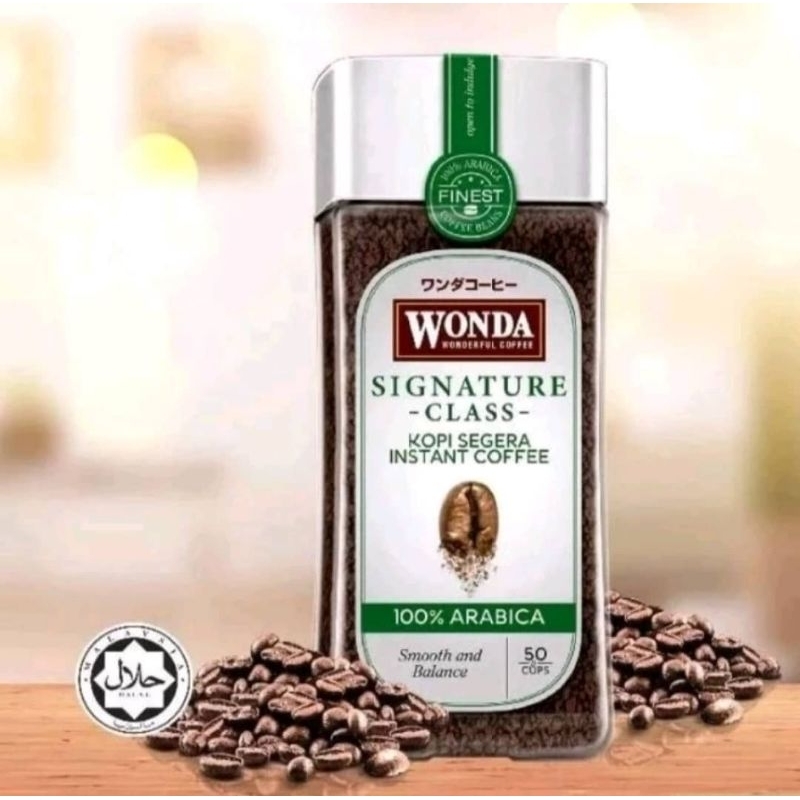 Wonda Instant Coffee Signature Class (aka: Premium Class) / Gold Class ...