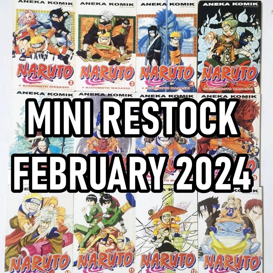 PRELOVED 』Komik Naruto (Aneka Komik) Karya Kishimoto Masashi Comic Manga Jepun Bahasa Melayu ...
