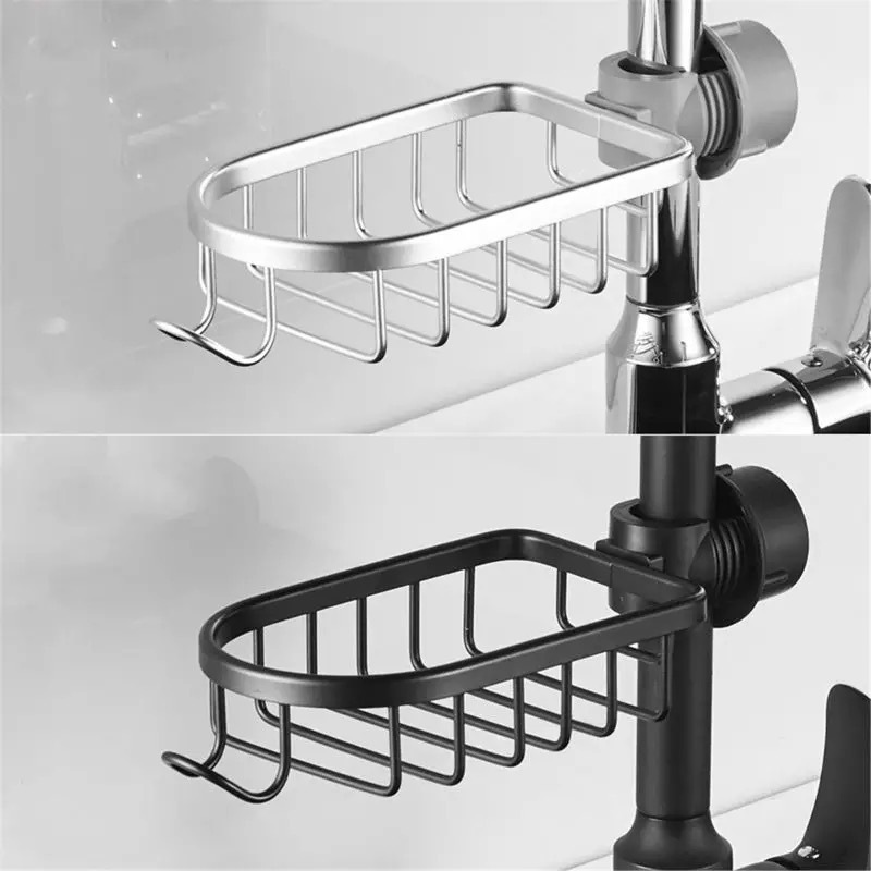 BATHKITCHZ Sponge Soap Holder Drain Rack Bathroom Soap Drainer Kitchen ...