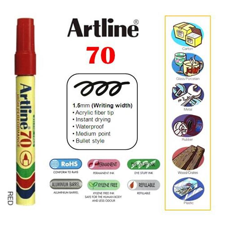 ARTLINE 70 Permanent Marker Pen 1.5mm | Shopee Malaysia