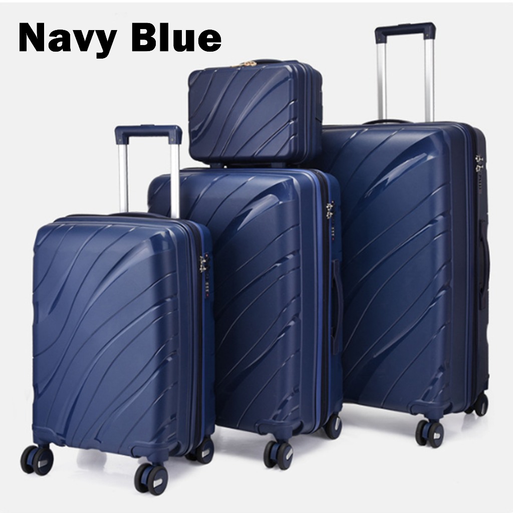 Wave Texture 100% PP Material Luggage 14“/20”/24“/28” Cabin/Cargo size ...