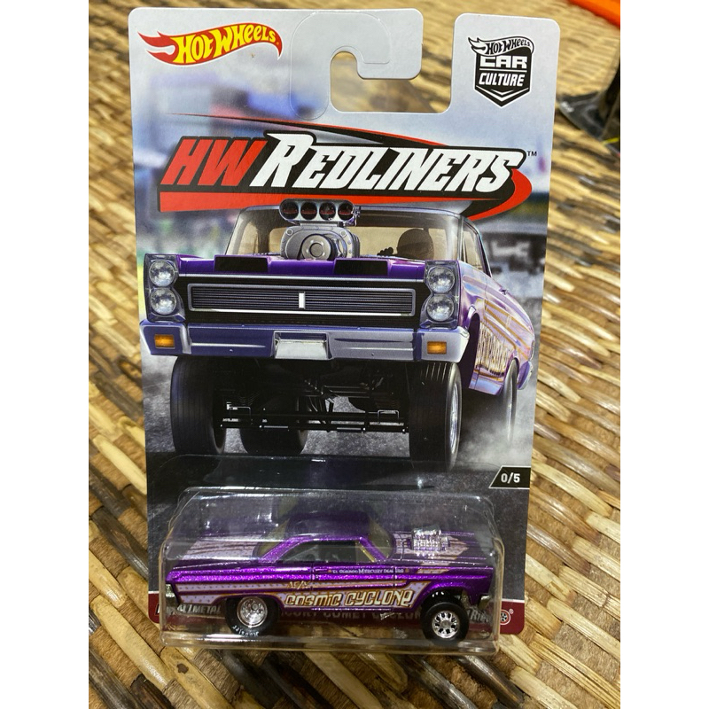 Hot Wheels HW RedLiners 65 Mercury Comet Cyclone | Shopee Malaysia