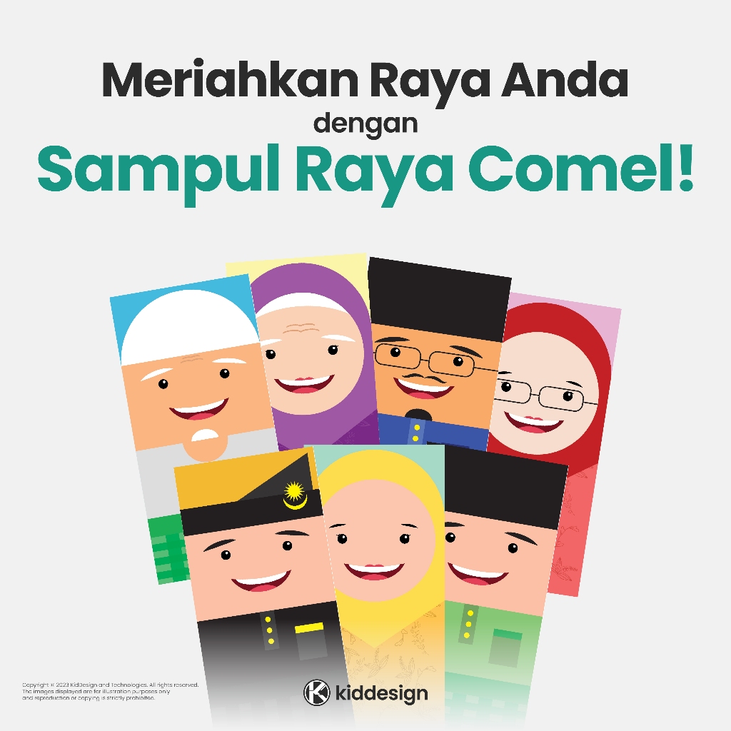 🔥 [READYSTOCK] 🔥 Sampul Duit Raya Aidilfitri Kartun | Cute Cartoon ...