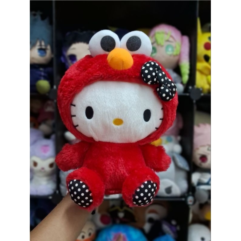SANRIO HELLO KITTY x ELMO SESAME STREET PLUSH | Shopee Malaysia