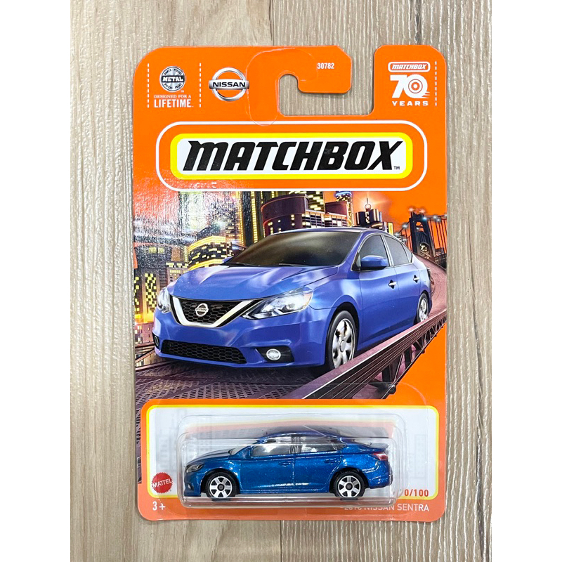 Matchbox MBX 2016 NISSAN SENTRA 70 Years Mattel | Shopee Malaysia