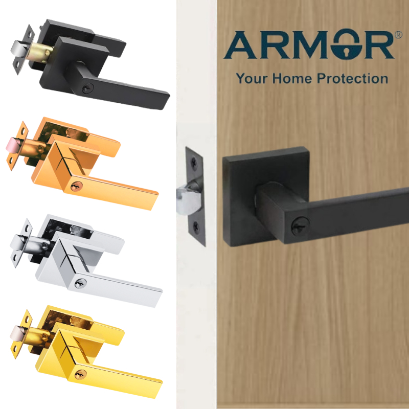[ARMOR] ATL-R1607 Door Lock Set Tombol Pintu Rumah Handle Lock Bathroom ...