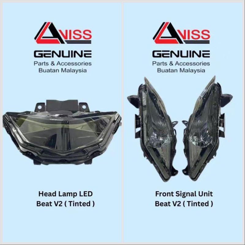 HONDA Beat 110 V2 NEW Beat110 V2 Fi 2020 FRONT LED HEAD LAMP HEAD LIGHT ...