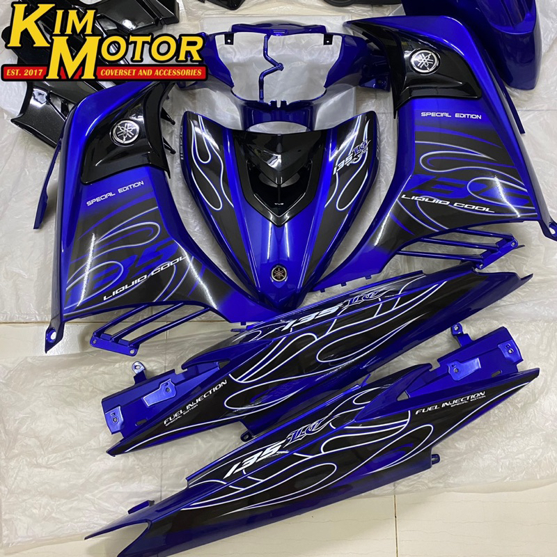 COVERSET LC135 V6 V7 ORIGINAL VELOZI JFORCE JACK FIRE EDITION API BLUE ...