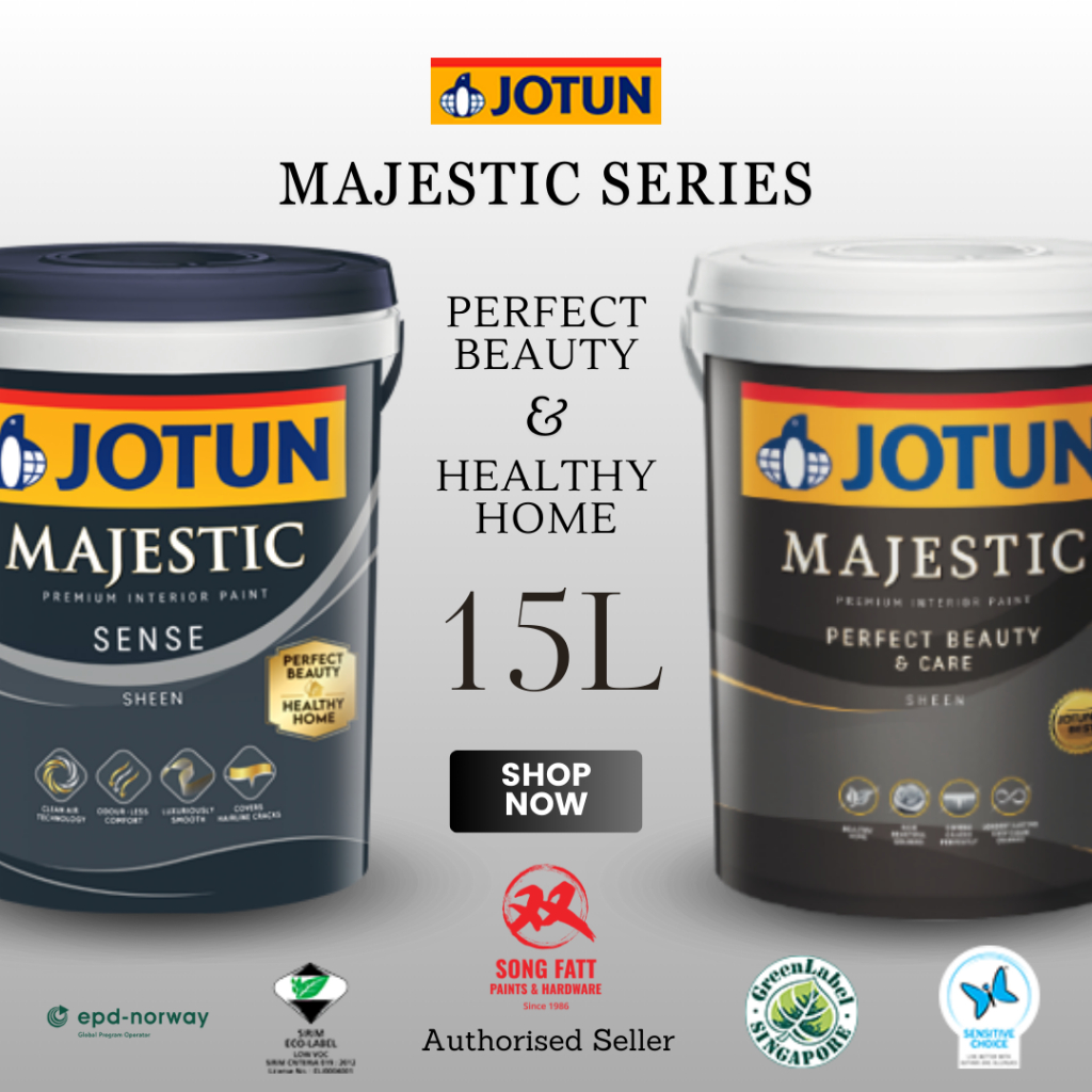 Jotun Majestic Sense/Perfect Beauty & Care (White/Colour)15L True ...