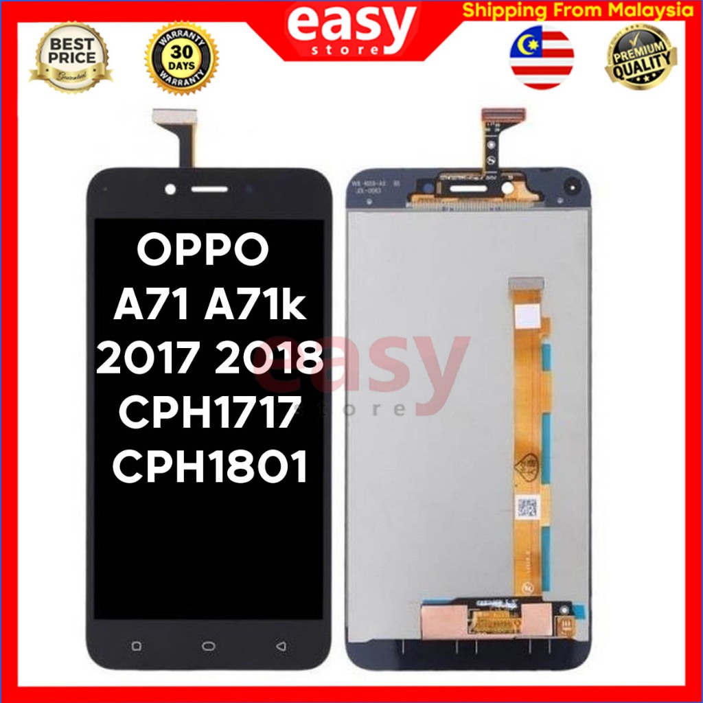[LOWEST PRICE] Original Compatible For OPPO A71 A71K CPH1717 2017 CPH1801 2018 OP A71 LCD Touch ...