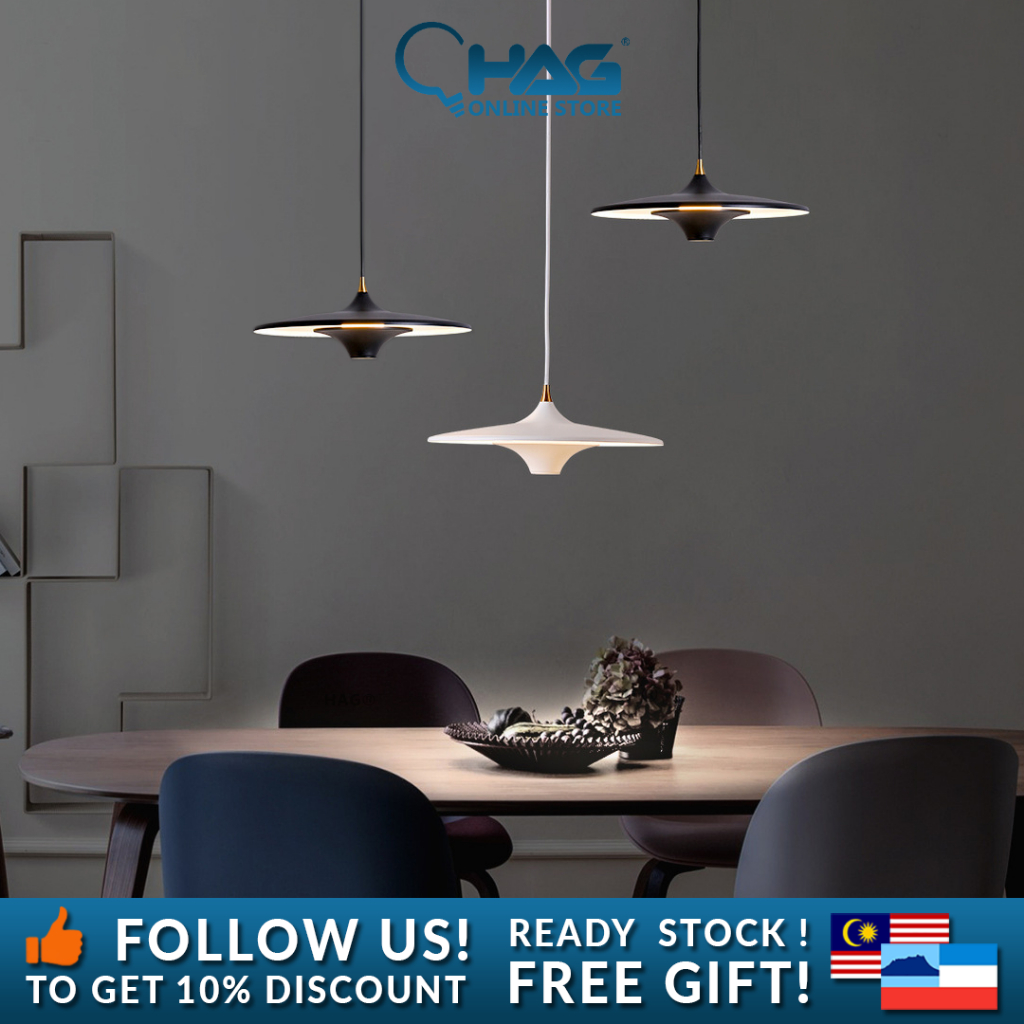 HAG® 12W Small Designer Pendant Light (Built-in LED) DPL-L086 | Shopee ...