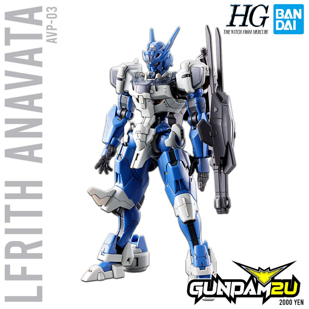 P-BANDAI HG 1/144 Gundam Lfrith Anavata - High Grade Gundam The Witch ...