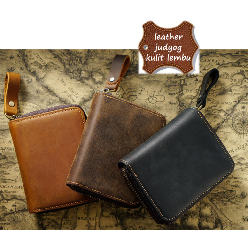 PEMEGANG KAD GENUINE LEATHER RFID UNISEX MODEL 68085 | Shopee Malaysia