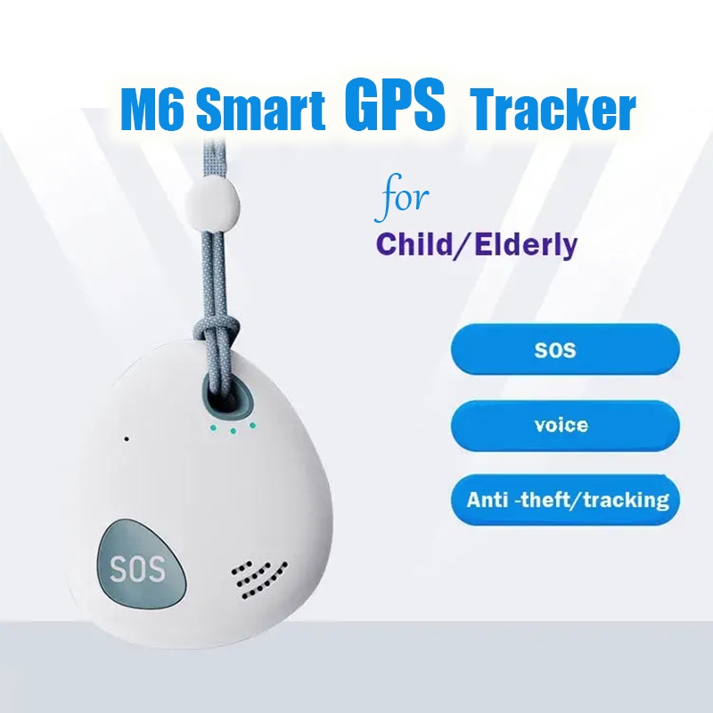 M6 Anti-lost GPS Tracker Locator Waterproof SOS Smart Portable Voice ...