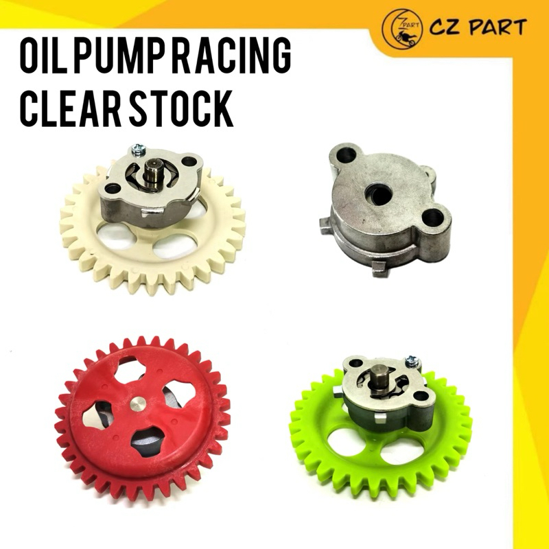 OIL PUMP RACING WITH GEAR SRL115 LC135 4 speed Y15ZR V1 Y15ZR V2 ...