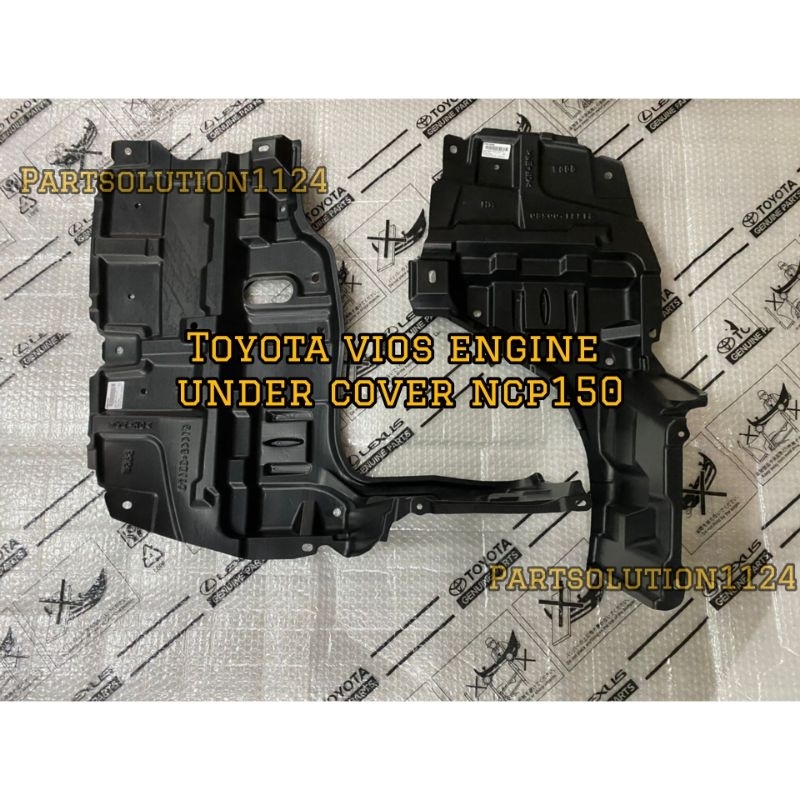 NEW TOYOTA VIOS NCP150 ENGINE UNDER COVER (ORIGINAL TOYOTA) 2014-2018 ...