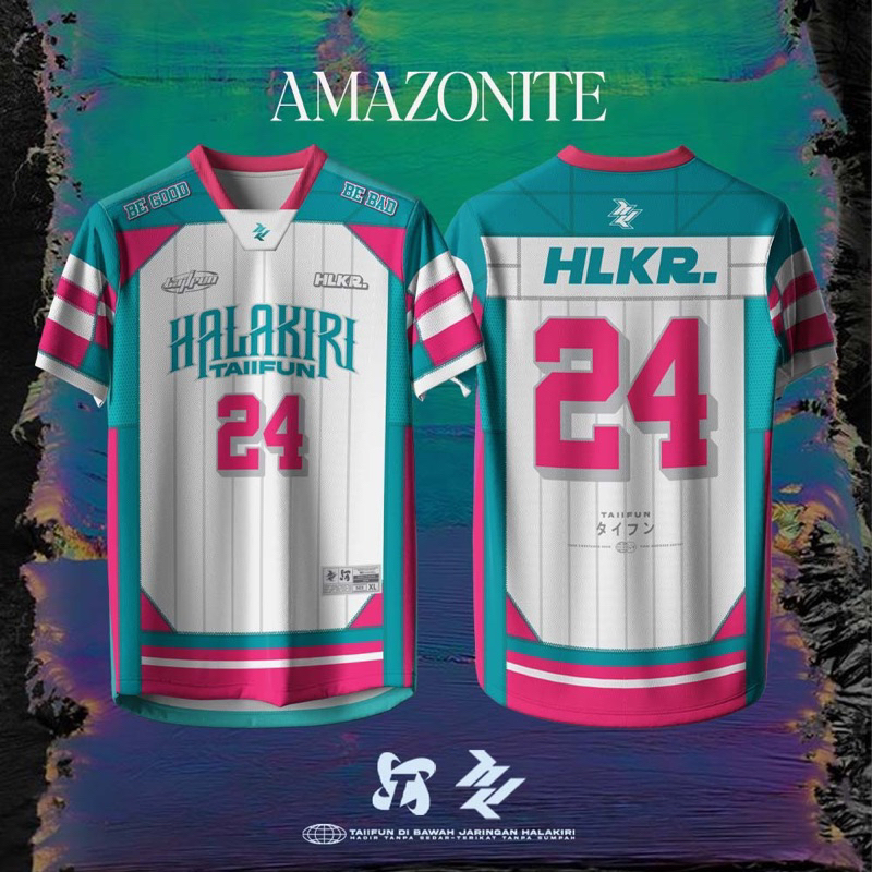 HALAKIRI NFL LYCRA 280 GSM AMOZONITE | Shopee Malaysia