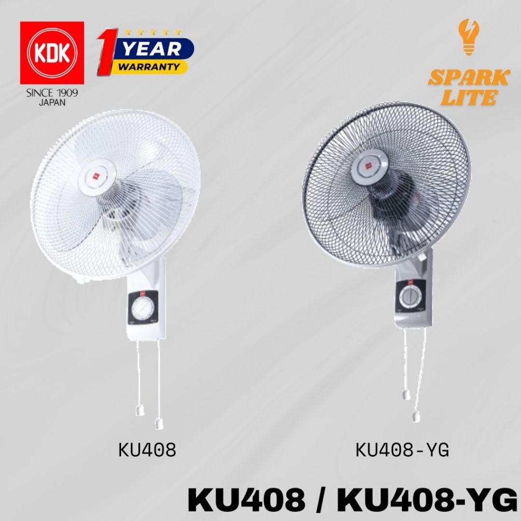 KDK KU408 KU408-YG 16” Wall Fan / Kipas Dinding 16” | Shopee Malaysia