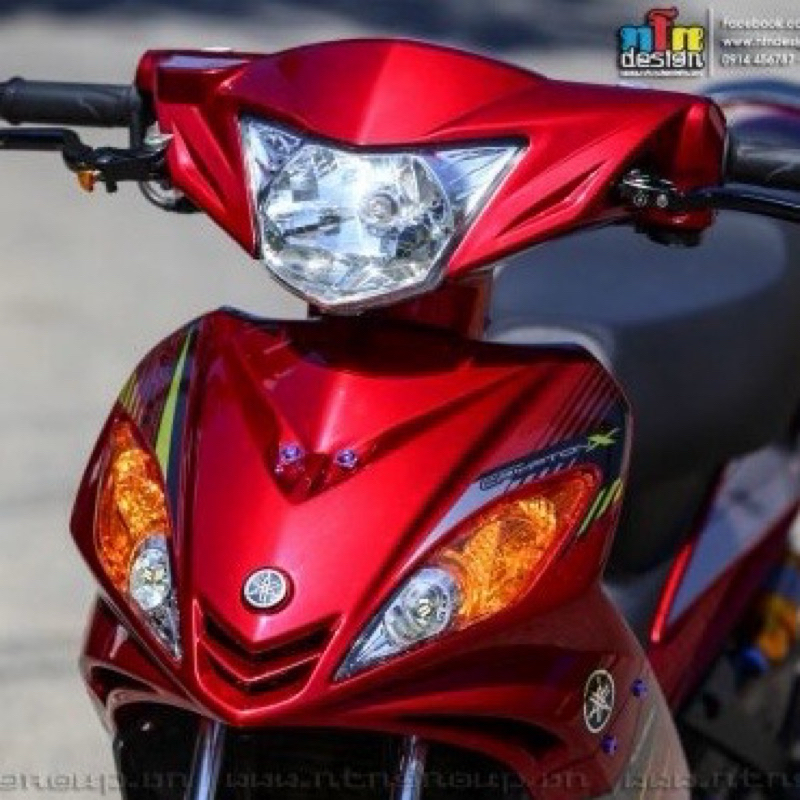 SIGNAL CRYPTON YAMAHA LC135 V1 Signal Vietnam Style Reflector Orange ...