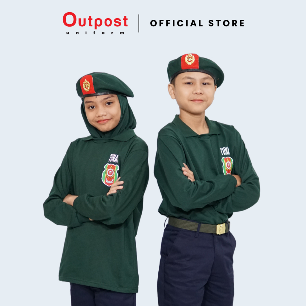 Outpost Baju T-shirt Tunas Kadet Remaja Sekolah TKRS | Shopee Malaysia