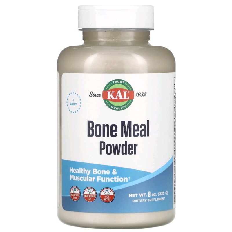KAL, Bone Meal Powder, 8 oz (227 g)/16 oz, (450 g) | Shopee Malaysia