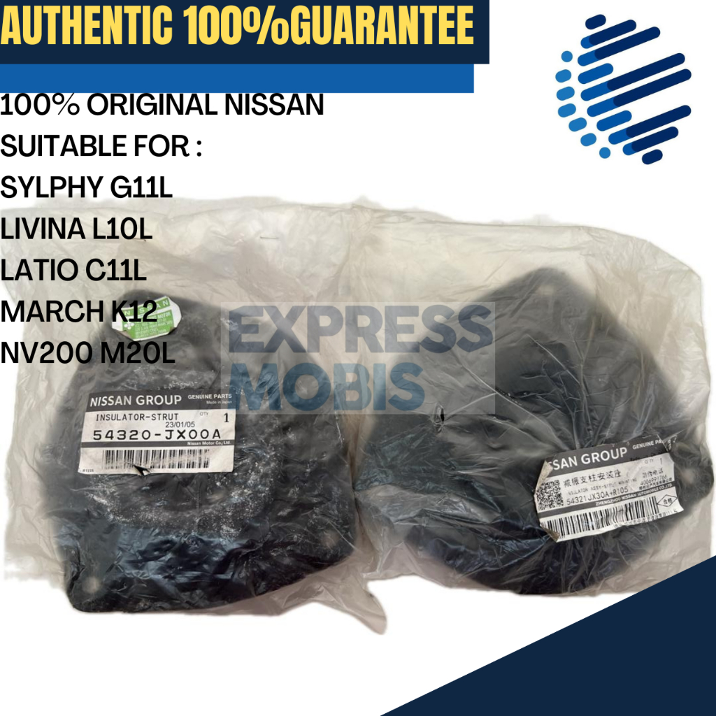 100% ORIGINAL NISSAN LIVINA L10L FRONT ABSORBER MOUNTING PRICE PER SET ...