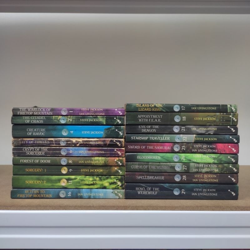 Fighting Fantasy Gamebooks | Shopee Malaysia