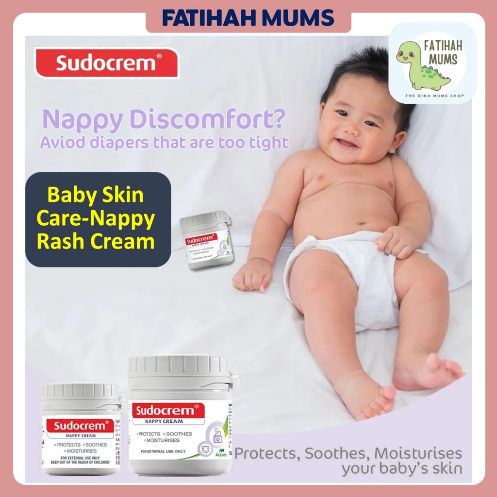 ORIGINAL Sudo cream Nappy Rash Cream 60g / 125g Relief Protect ...