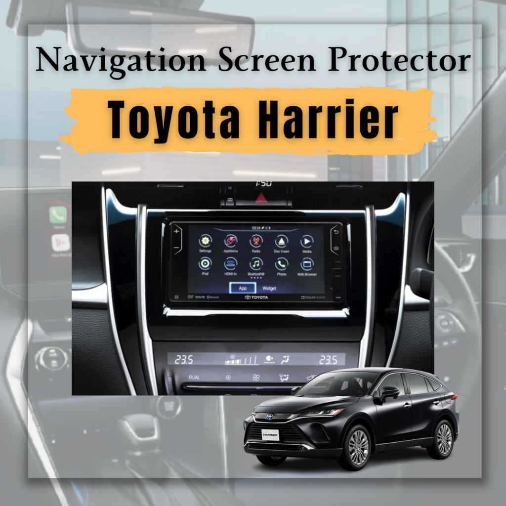 Toyota Harrier 2024 2023 2022 2021 2020 Touch Screen Guard Navigation ...