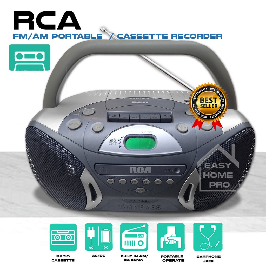 [REFURBISHED CLEARANCE STOCK]-LIMITED STOCK!! RCA RCD-158(CLEAR) MURAH ...
