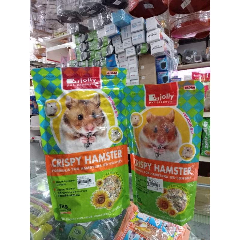 Alex/Jolly Crispy Hamster Food 1Kg&500g | Shopee Malaysia