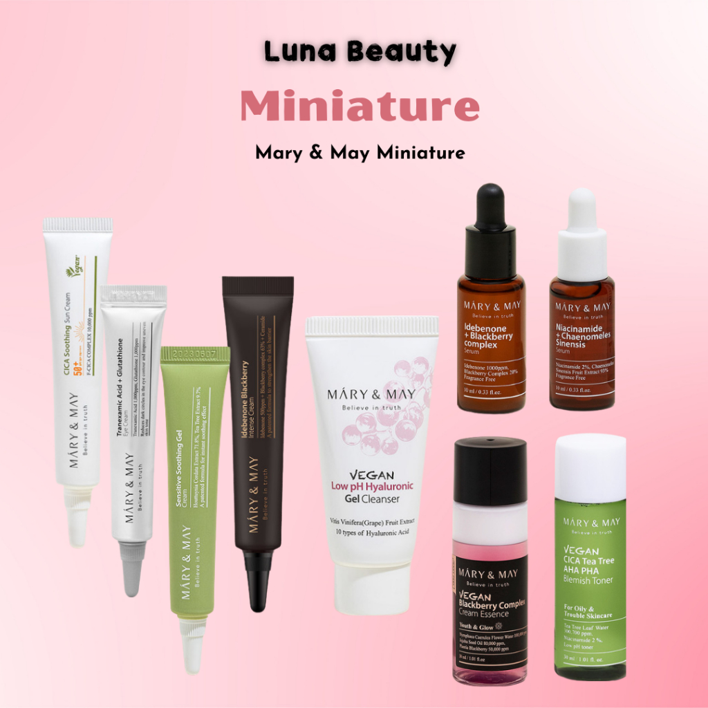 [Mary & May] Mini Sun Cream, Cleanser, Serum, Cream | Shopee Malaysia