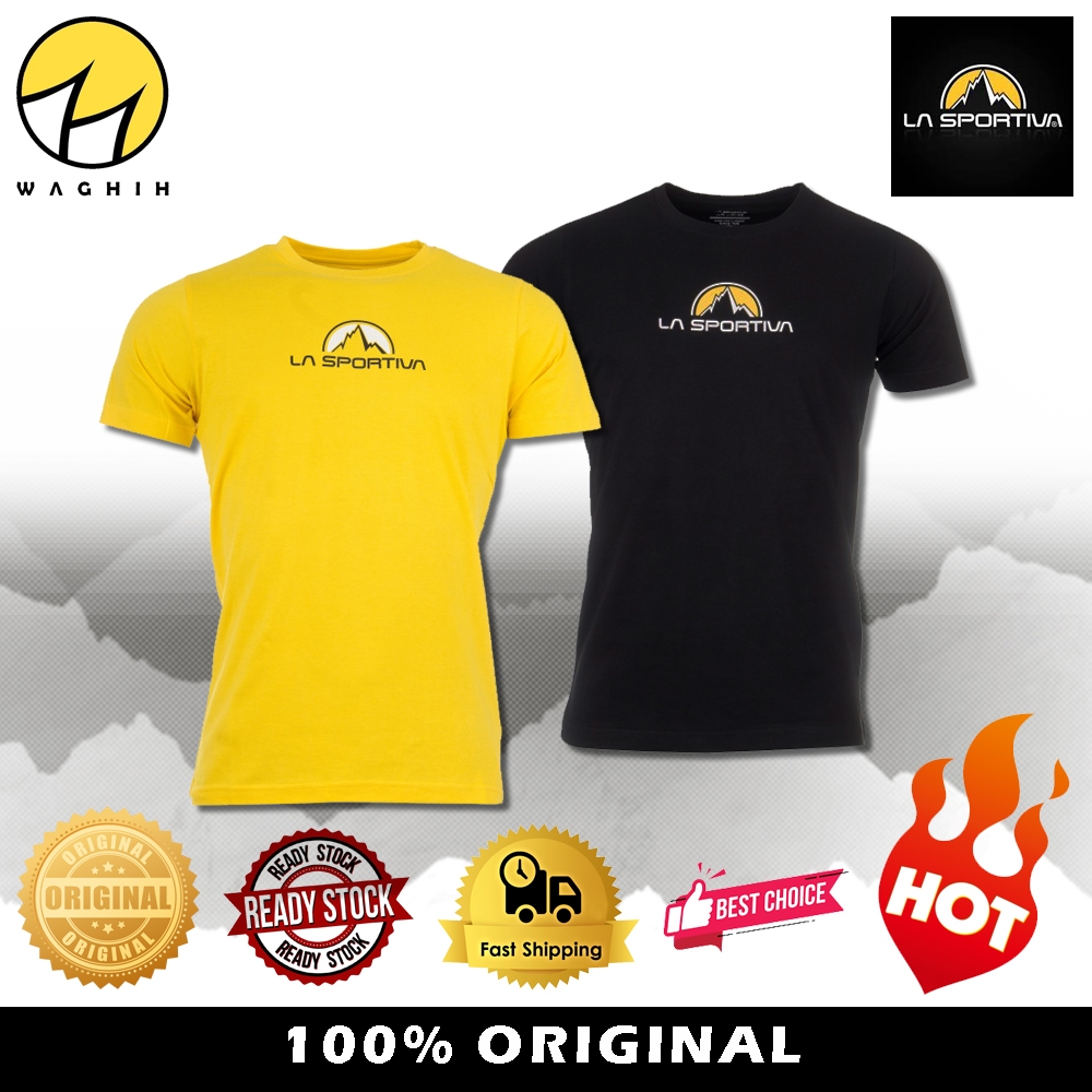 🔥100% ORIGINAL🔥 LA SPORTIVA FOOTSTEP HIKING MOUNTAIN TEE TSHIRT ...