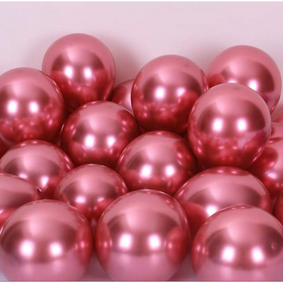 10 Inch High Quality Metalic Metallic Color Shining Chrome Latex Balon ...