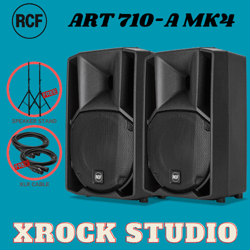 RCF ART 710-A MK4 - 10" 2-Way 1400W Active Speaker - Each / Pair ...