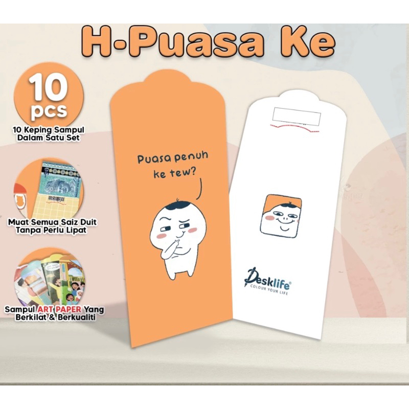 [LAST STOCK] Sampul Duit Raya 2024 Murah & Comel - Viral Design 5 & 10 ...