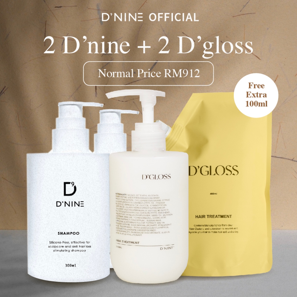 D'NINE™ Shampoo made in Korea effective for Anti Hair Loss Shampoo ...
