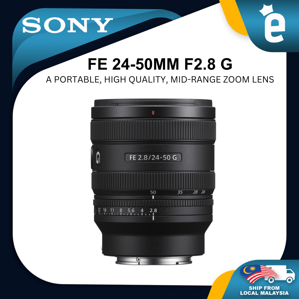 Sony FE 24-50mm f2.8 G Lens (Sony E) | Shopee Malaysia