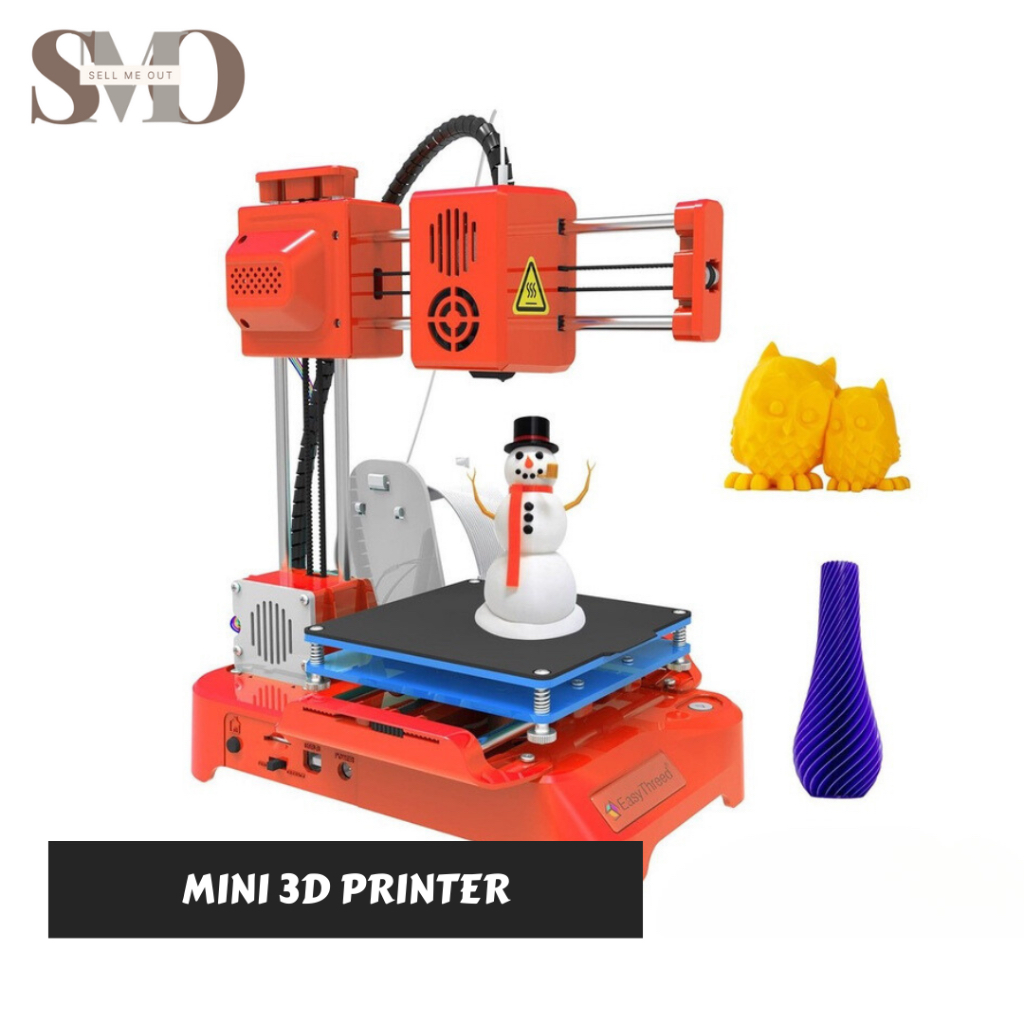 EasyThreed 3D Printer for Kids Mini Desktop 3D Printer 100x100x100mm ...