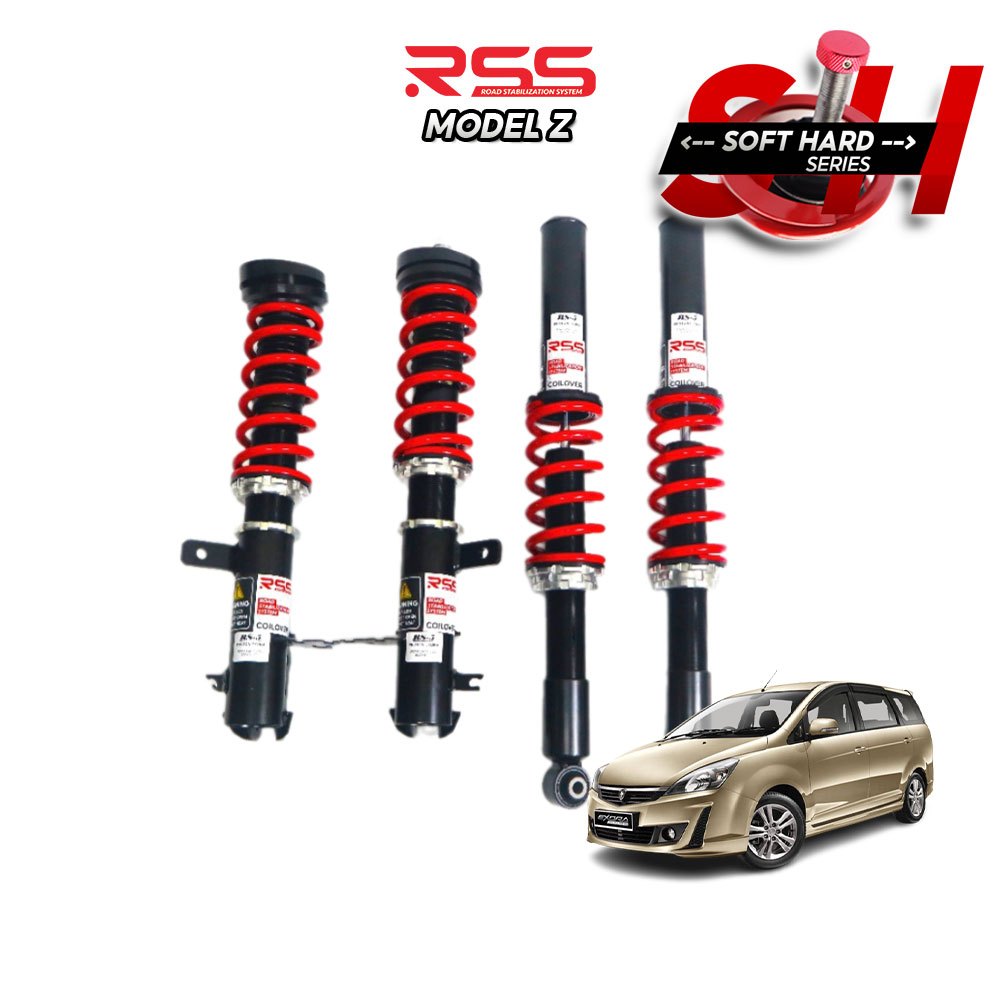RSS Model Z Adjustable Absorber Suspension High Low Soft Hard Bodyshift ...